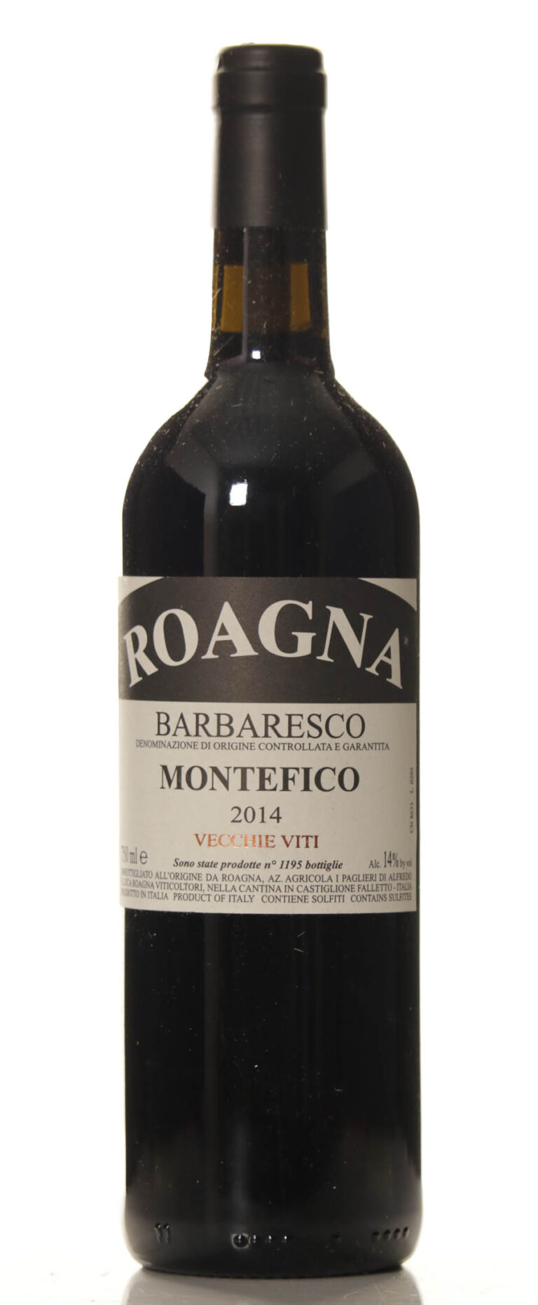 Buy Roagna Montefico 2014 Vecchie Viti Barbaresco online - VINEUT Rare ...
